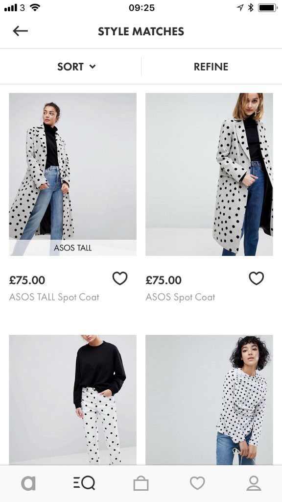 Style Match, la herramienta de búsqueda visual de Asos, llega a España