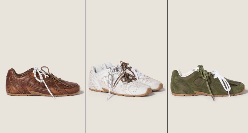 Miu Miu y New Balance renuevan su colaboración, con la 530 SL en el ...